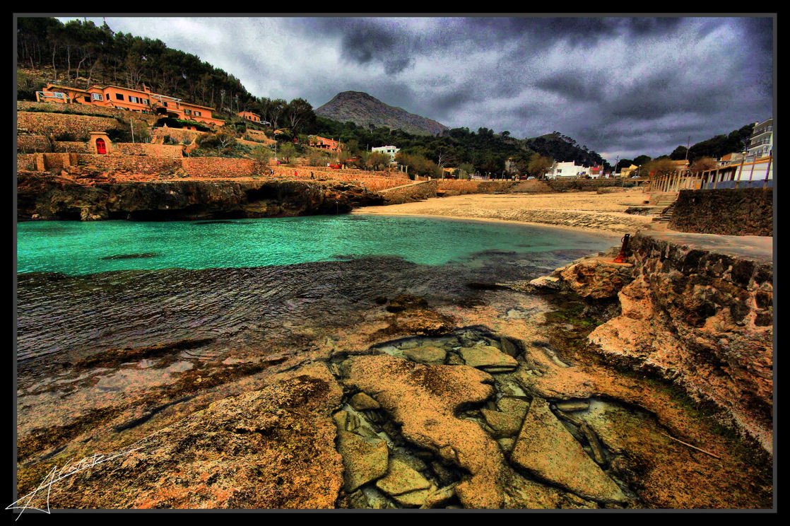 Playa Cala Sant Vicens / Cala Molins / Cala Barques en Pollença, Islas ...
