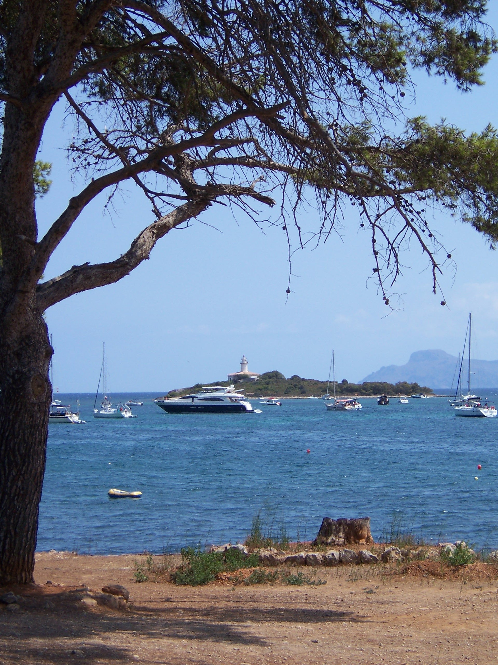 Playa Alcanada en Alcudia, Islas Baleares / Isla de Mallorca