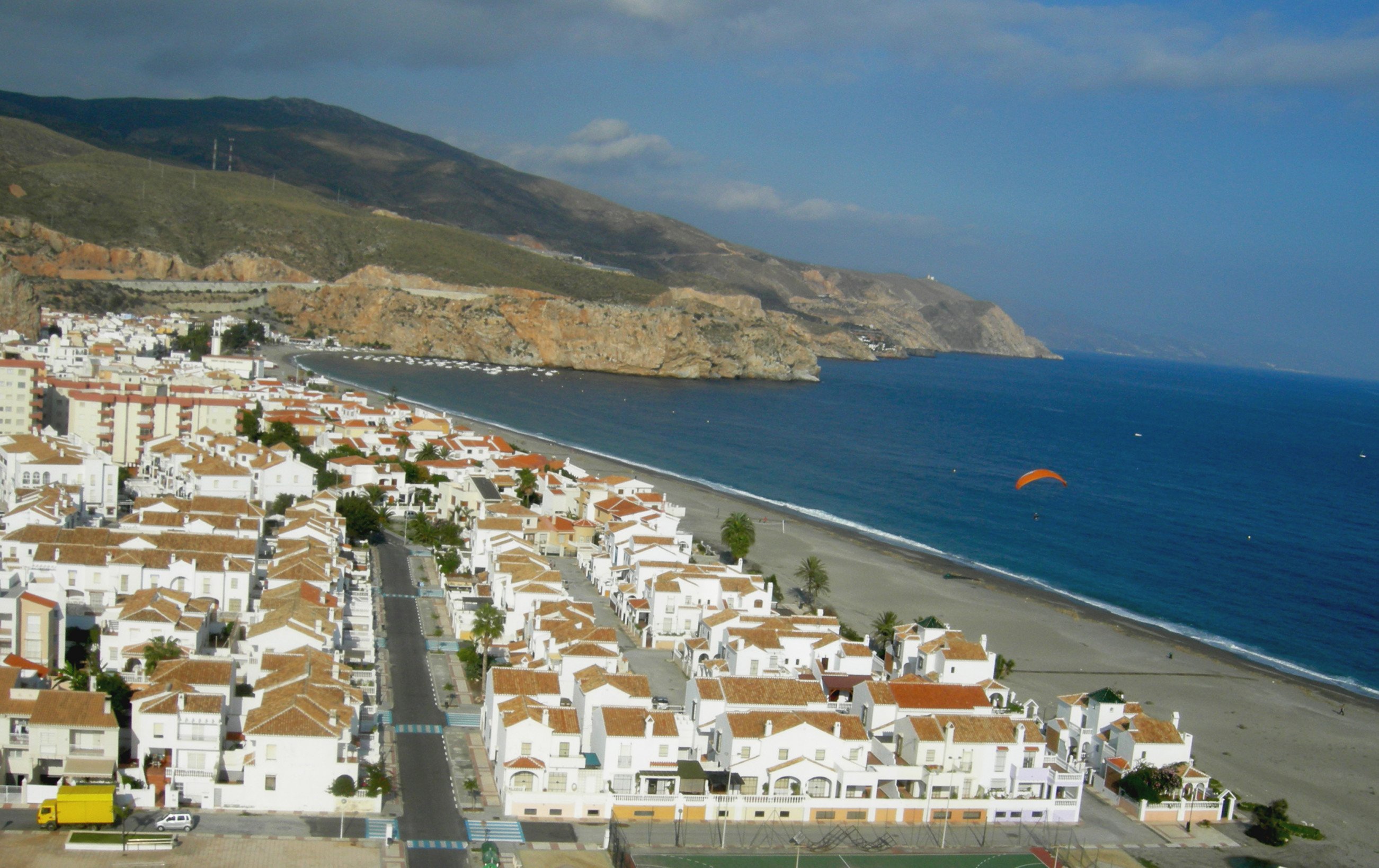 Playa La Joya en Motril, Granada