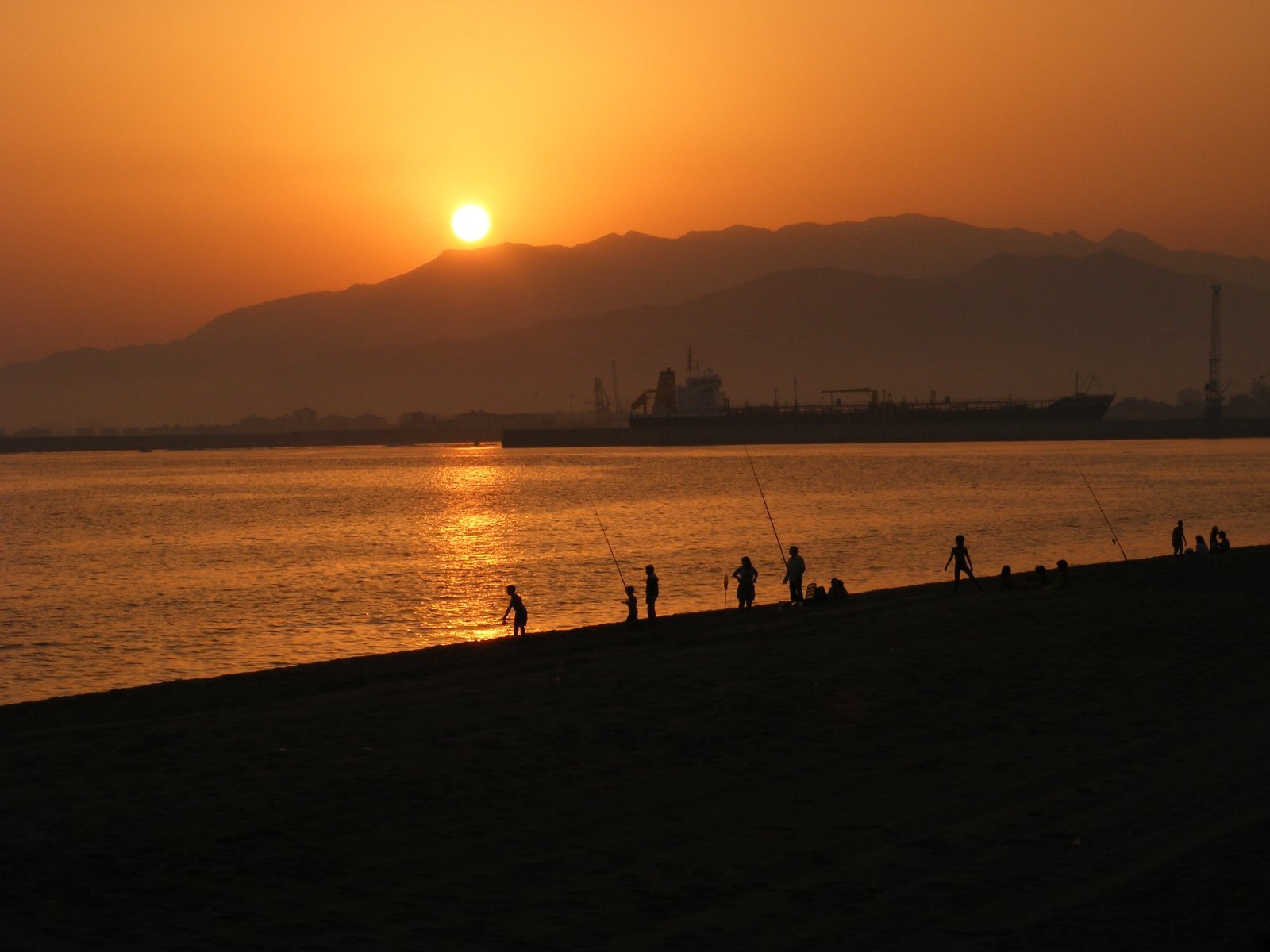 Playa Azucenas en Motril, Granada