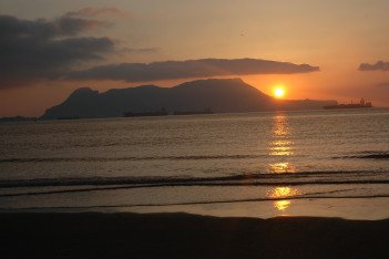 Playa El Rinconcillo en Algeciras, Cádiz
