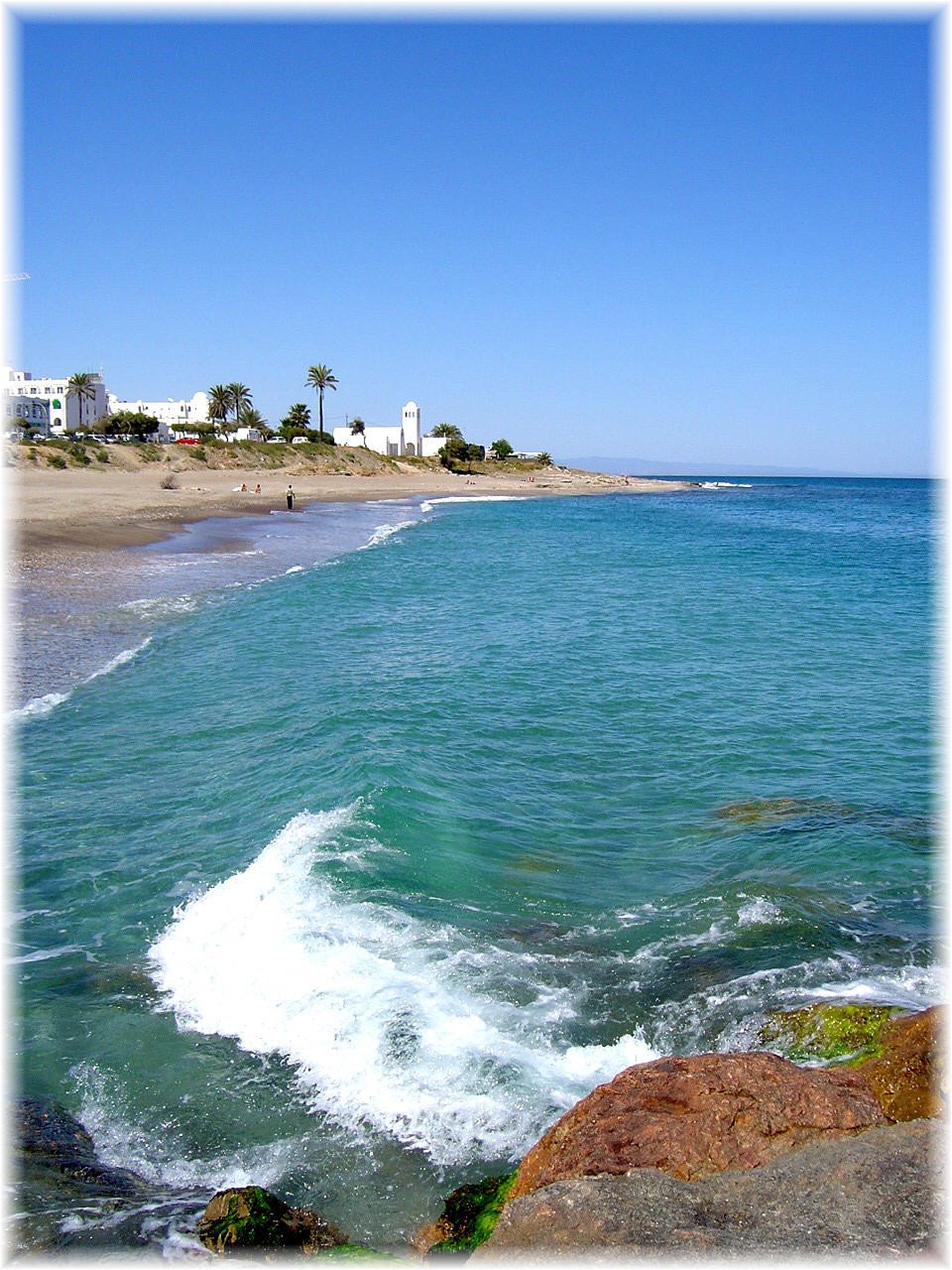 Playa El Descargador en Mojácar, Almería