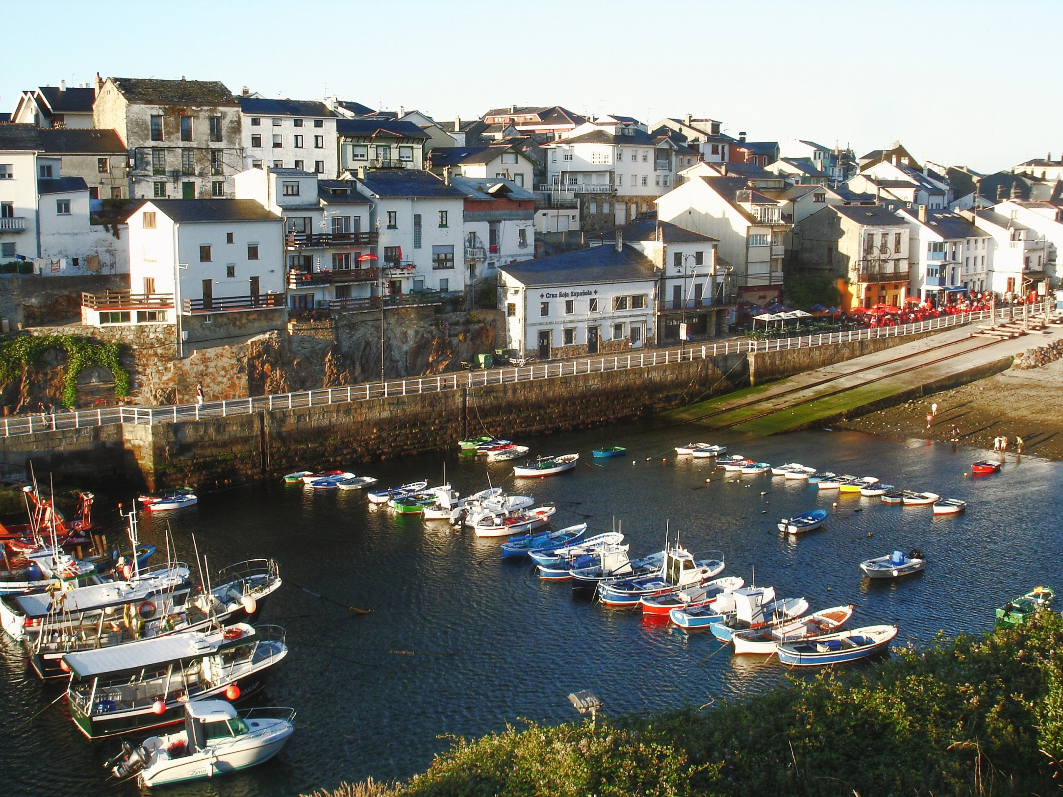 Playa El Murallón en Tapia de Casariego, Asturias