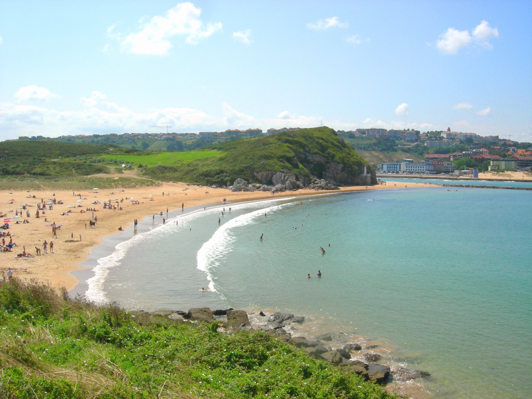 Playa La Riberuca en Suances, Cantabria