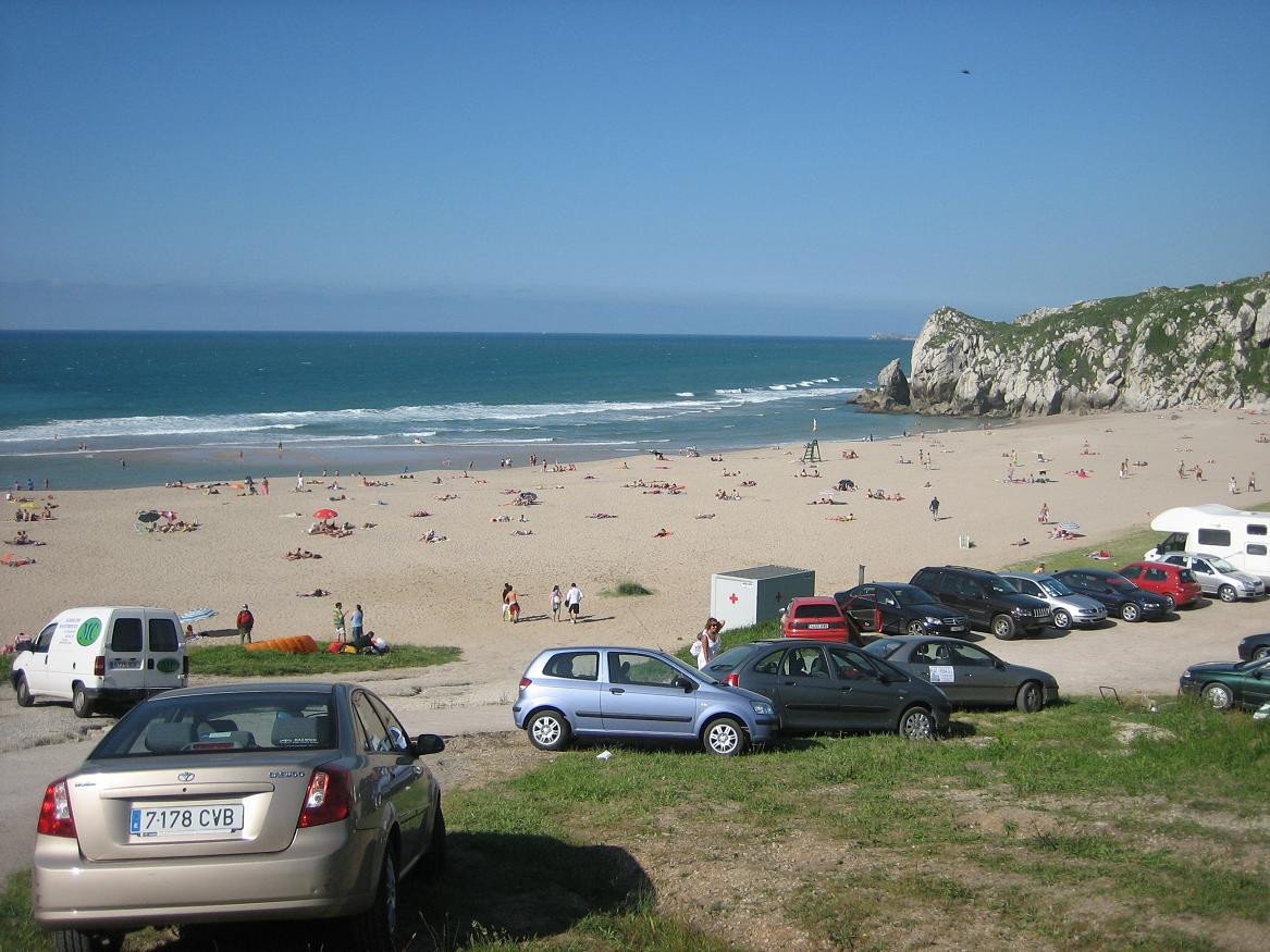 Playa Usgo en Miengo, Cantabria