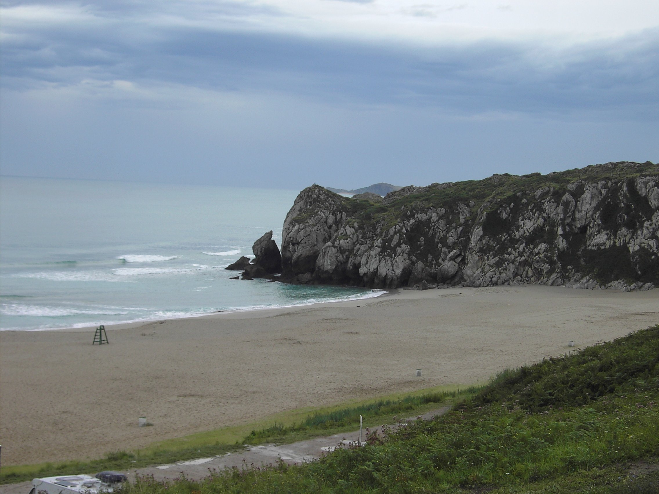 Playa Usgo en Miengo, Cantabria
