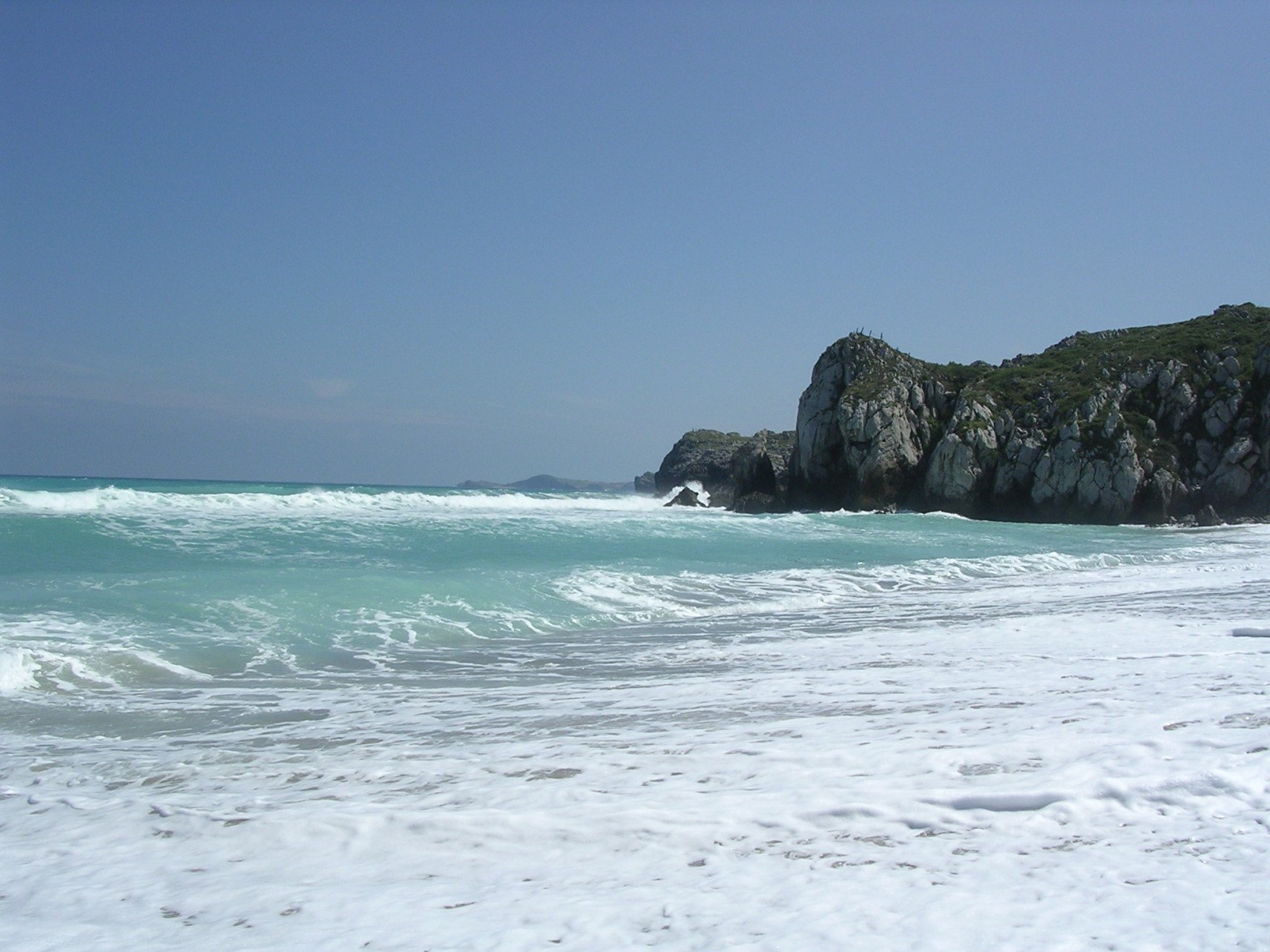 Playa Usgo en Miengo, Cantabria