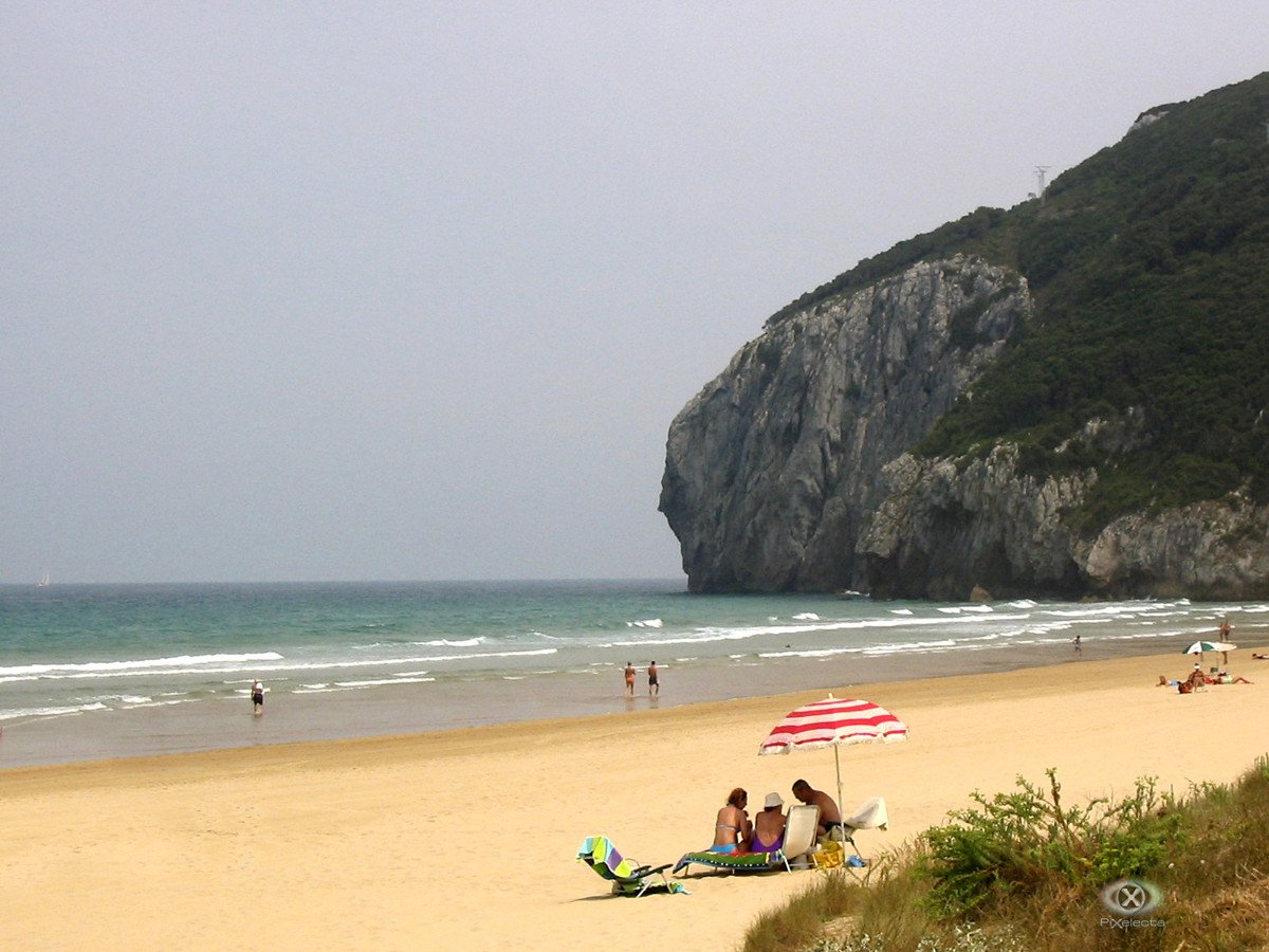 Playa Berria en Santoña, Cantabria