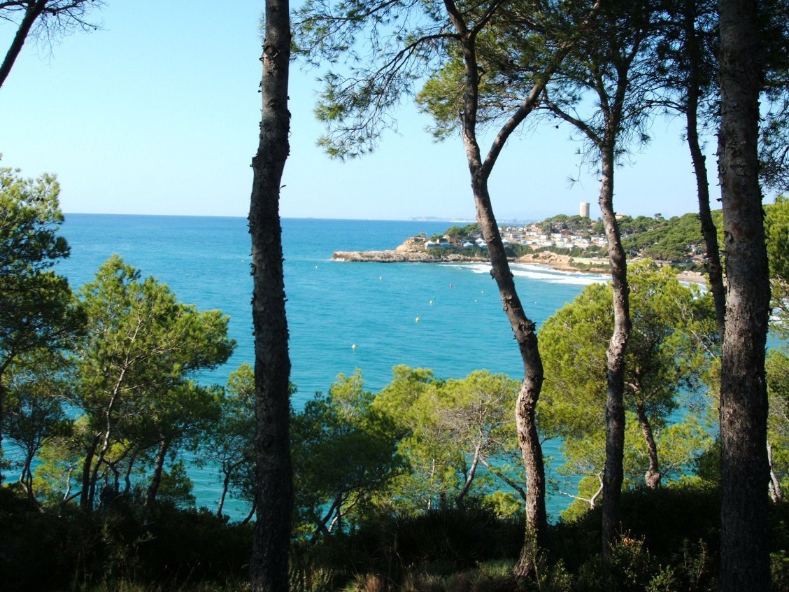 Playa Cala Jovera en Tarragona, Tarragona