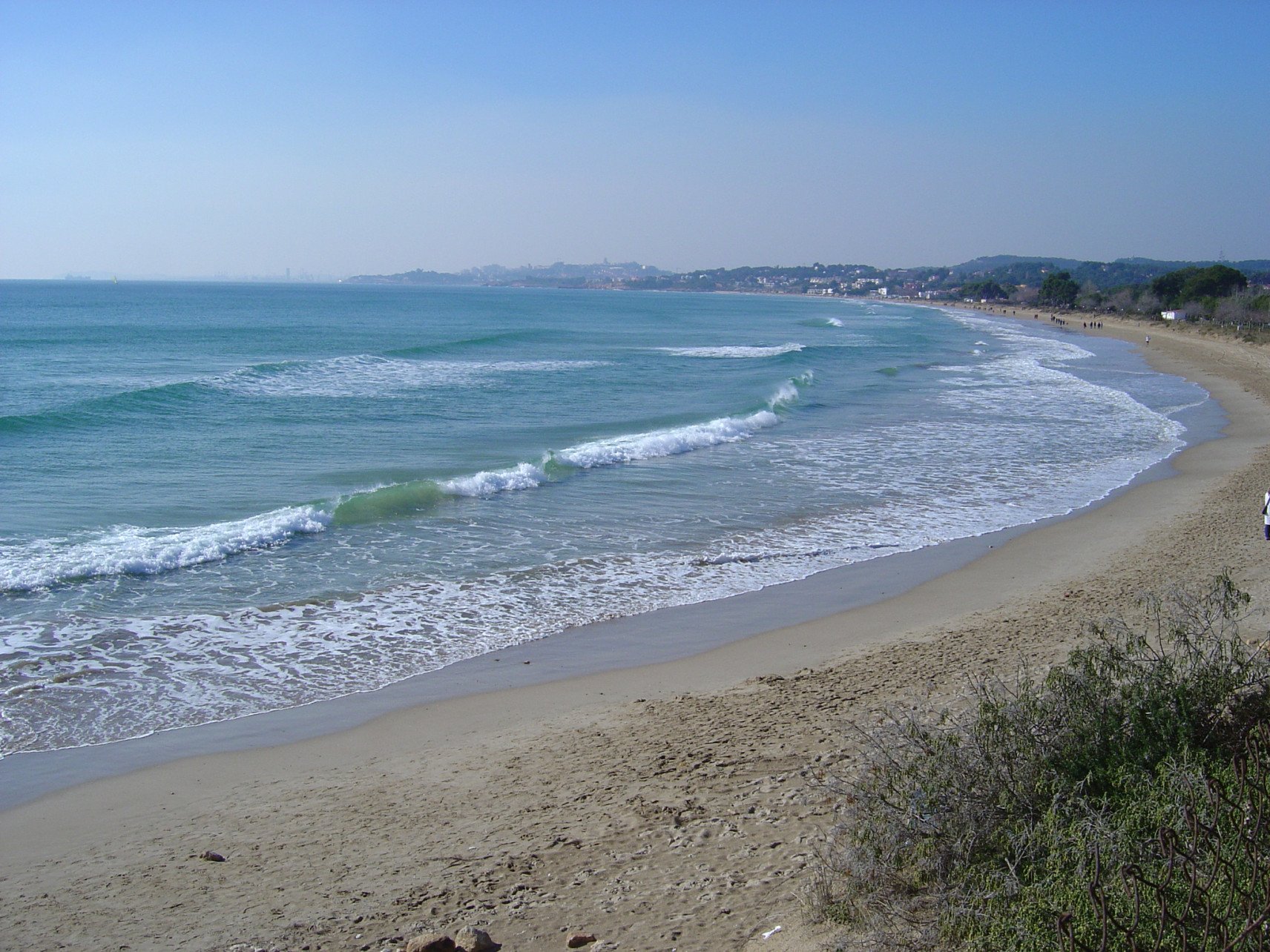 Playa La Llarga / La Larga en Tarragona, Tarragona