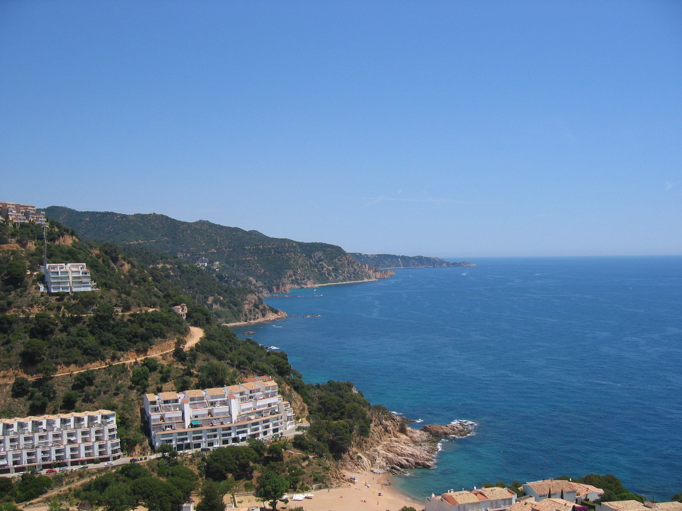 Playa Cala Salions en Tossa de Mar, Girona
