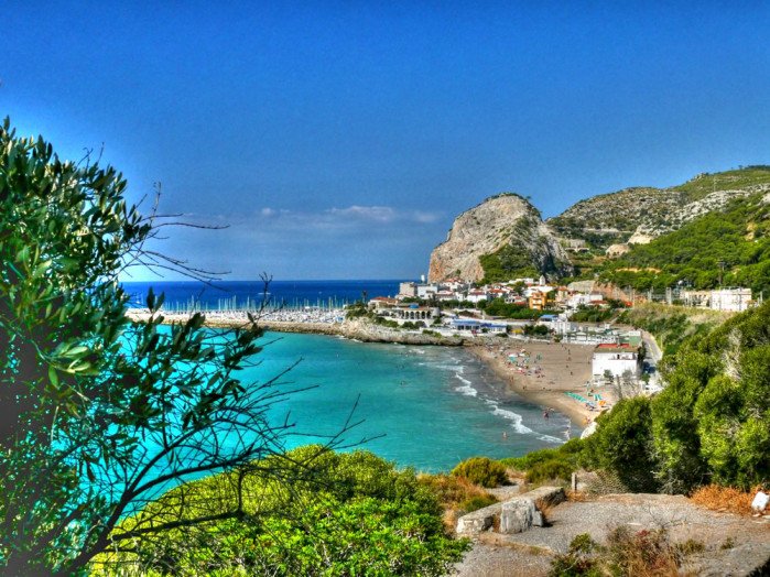 Playa Garraf en Sitges, Barcelona