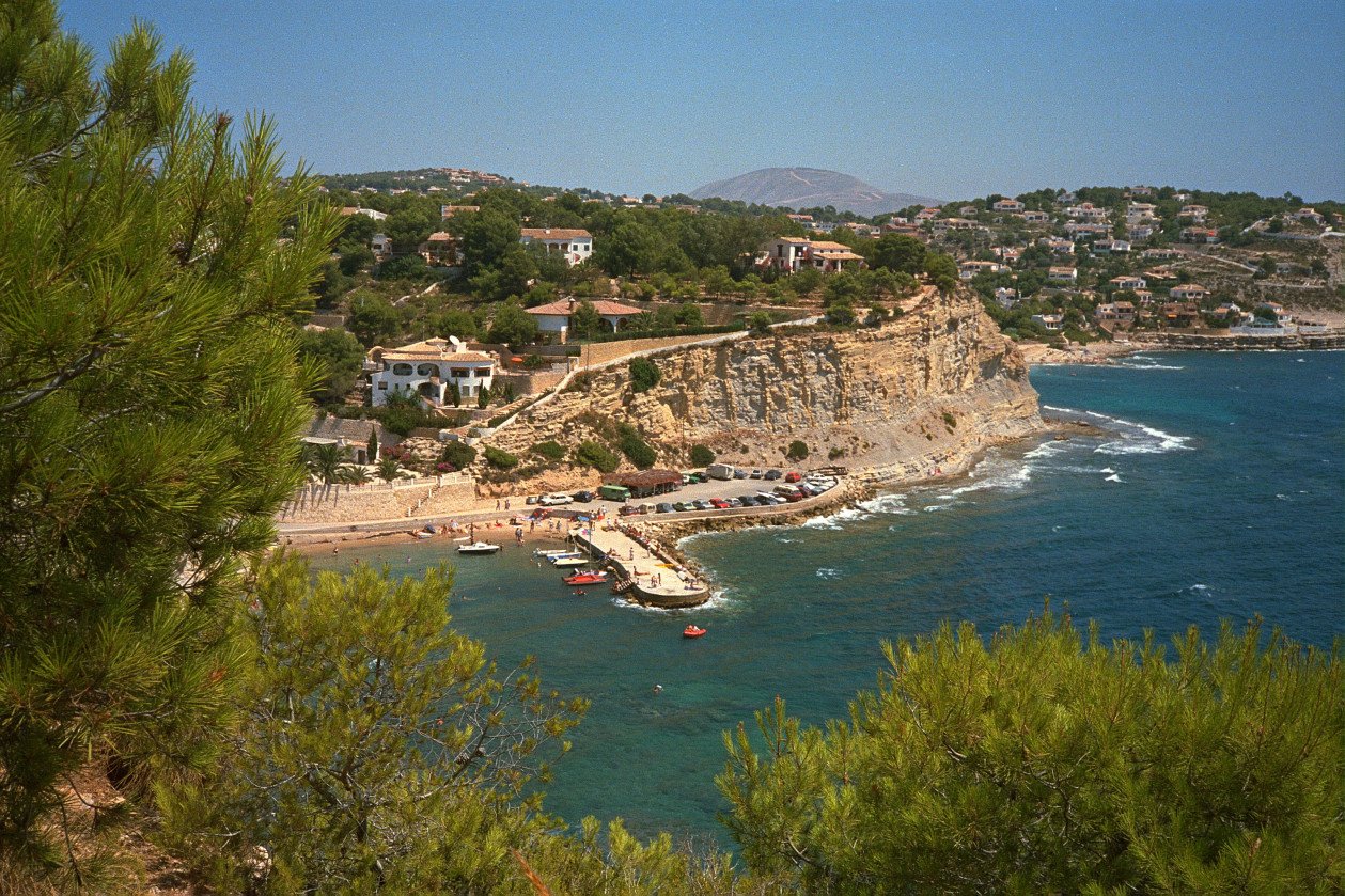 Playa La Llobella en Benisa / Benissa, Alicante