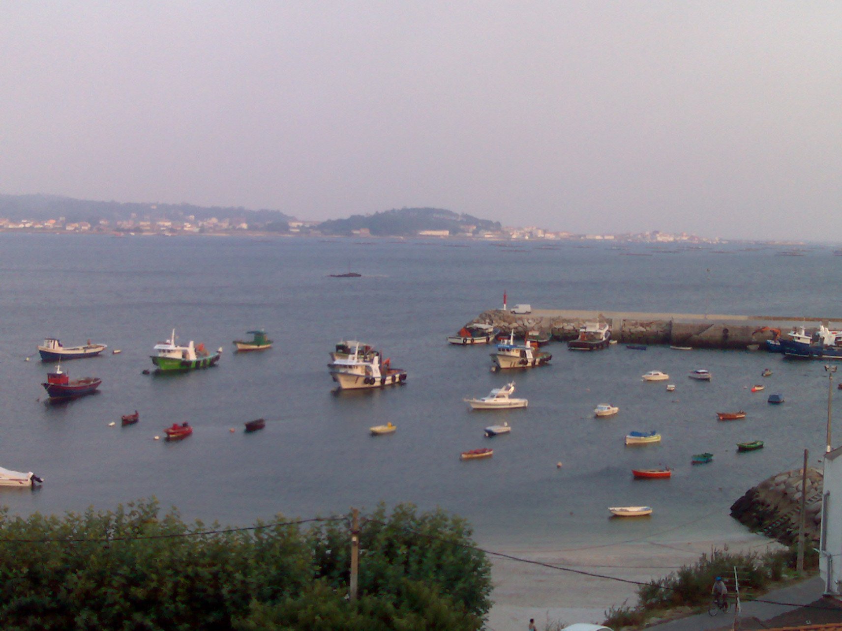 Playa Toxal en A Pobla do Caramiñal, A Coruña