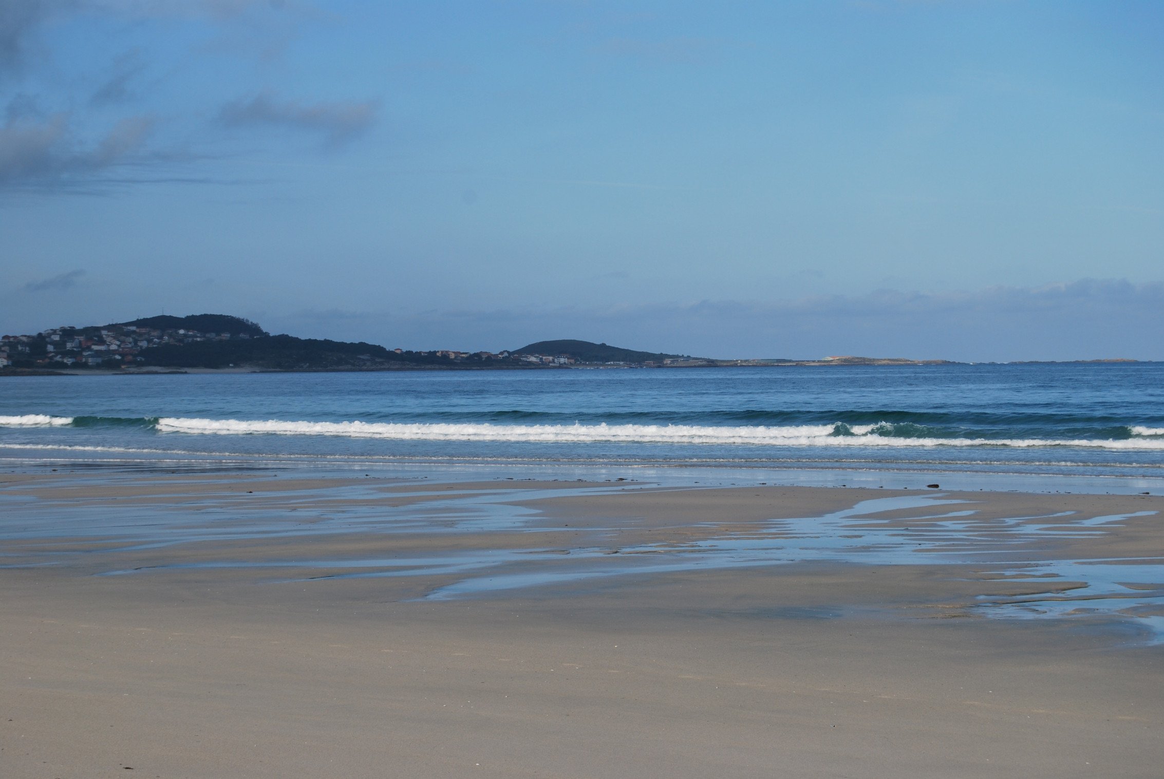 Playa Carnota en Carnota, A Coruña