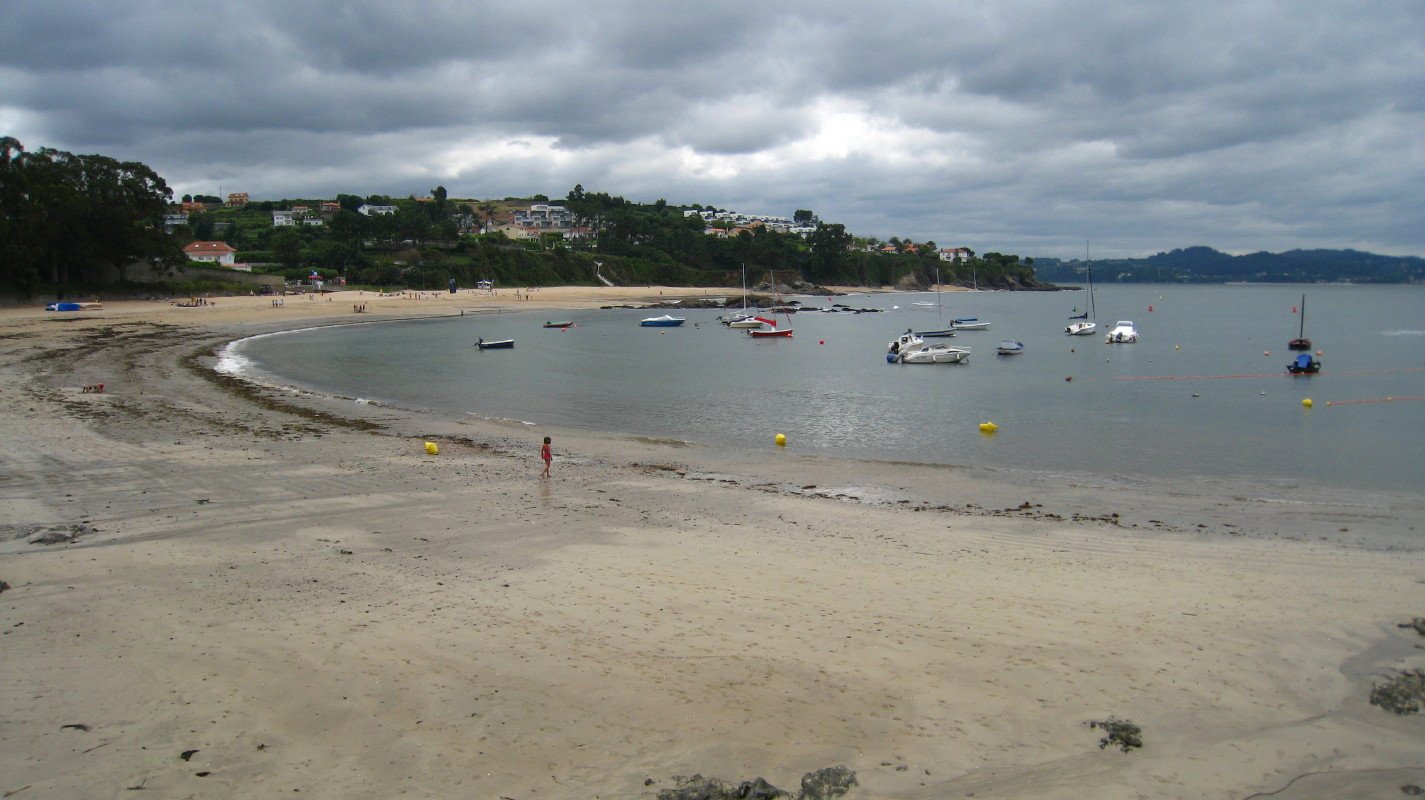 Playa Perbes / Andahio en Miño, A Coruña