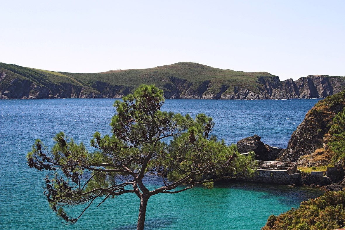 Playa Sonreiras en Cedeira, A Coruña