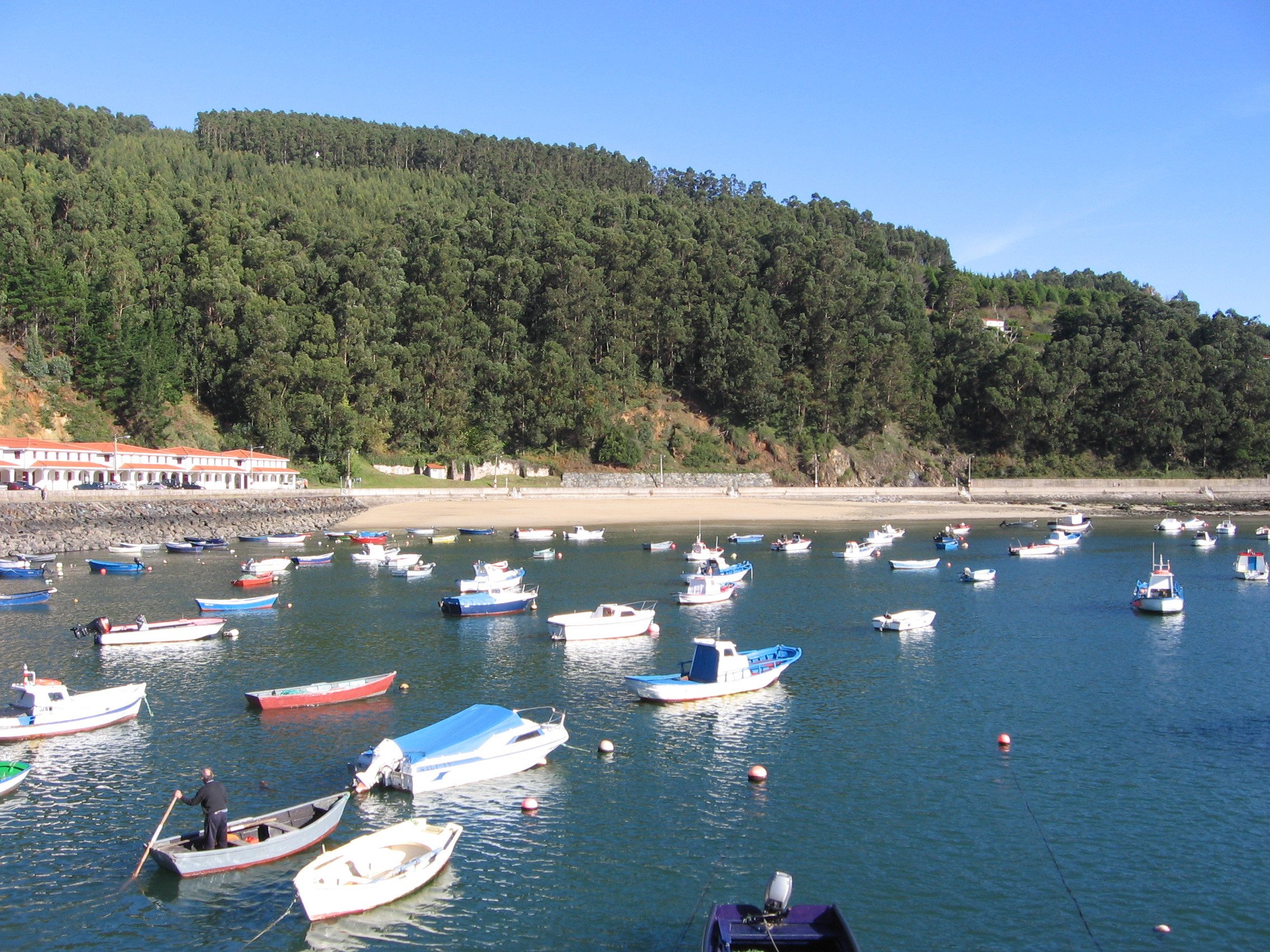 Playa Sonreiras en Cedeira, A Coruña