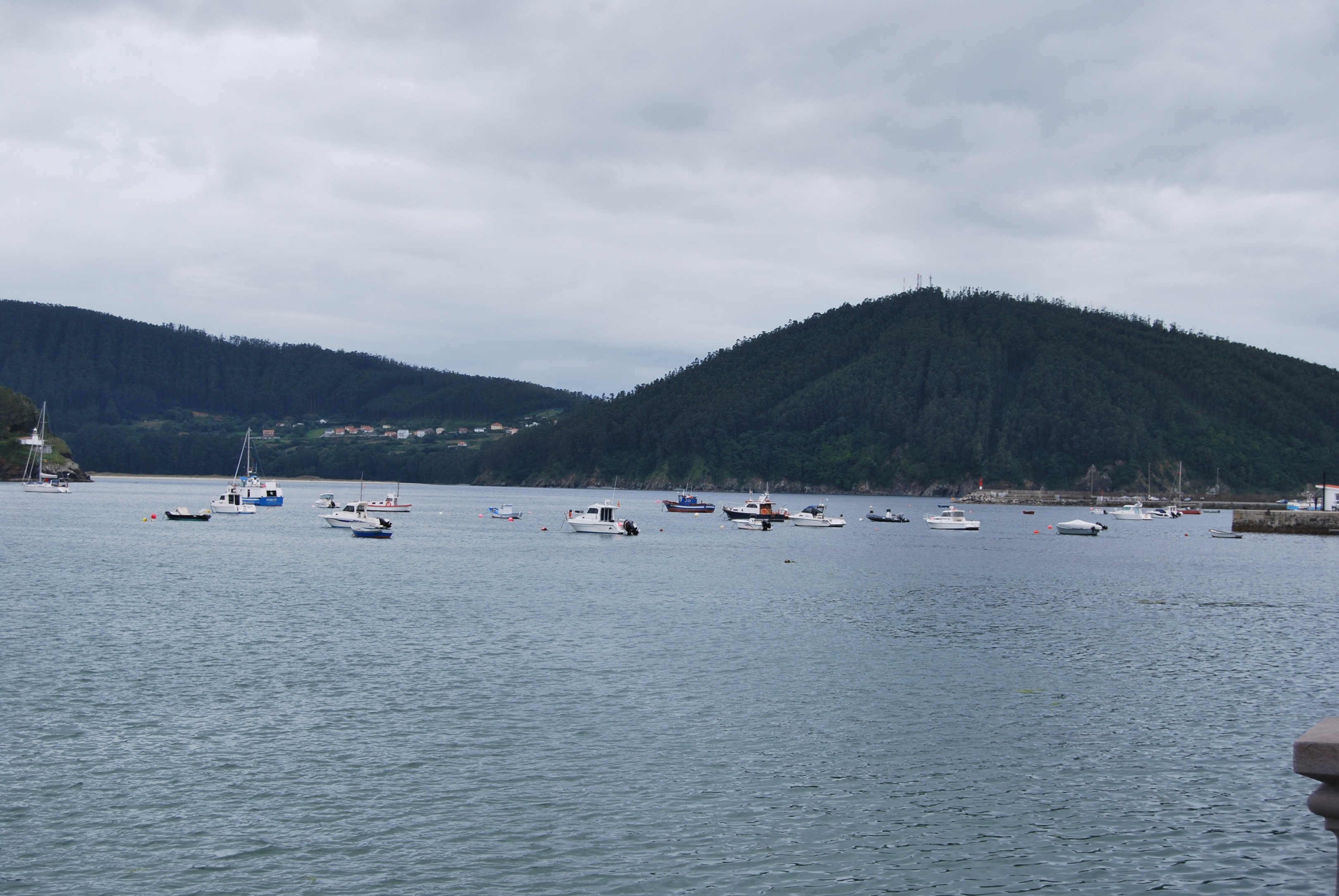 Playa Sonreiras en Cedeira, A Coruña