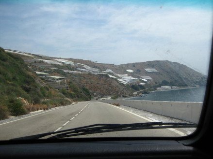 Playa El Lance en Rubite, Granada