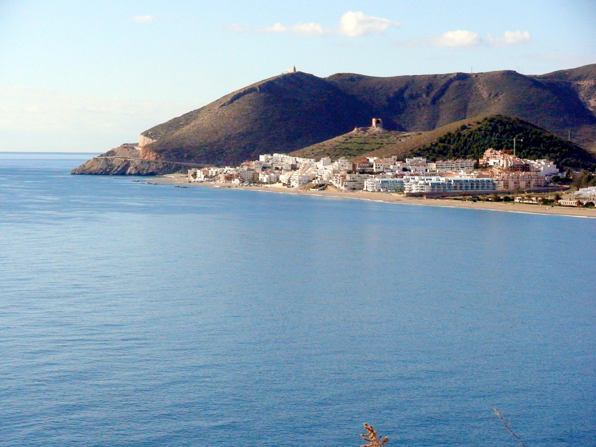 Playa El Lance en Rubite, Granada